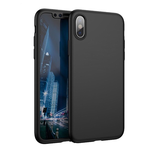 Accessories | Iphone X Black 36 Protection Case Glass Screen | Poshmark